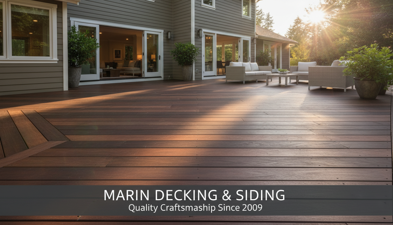 Marin Deck & Siding | Deck Construction & Siding Installation in Novato, CA